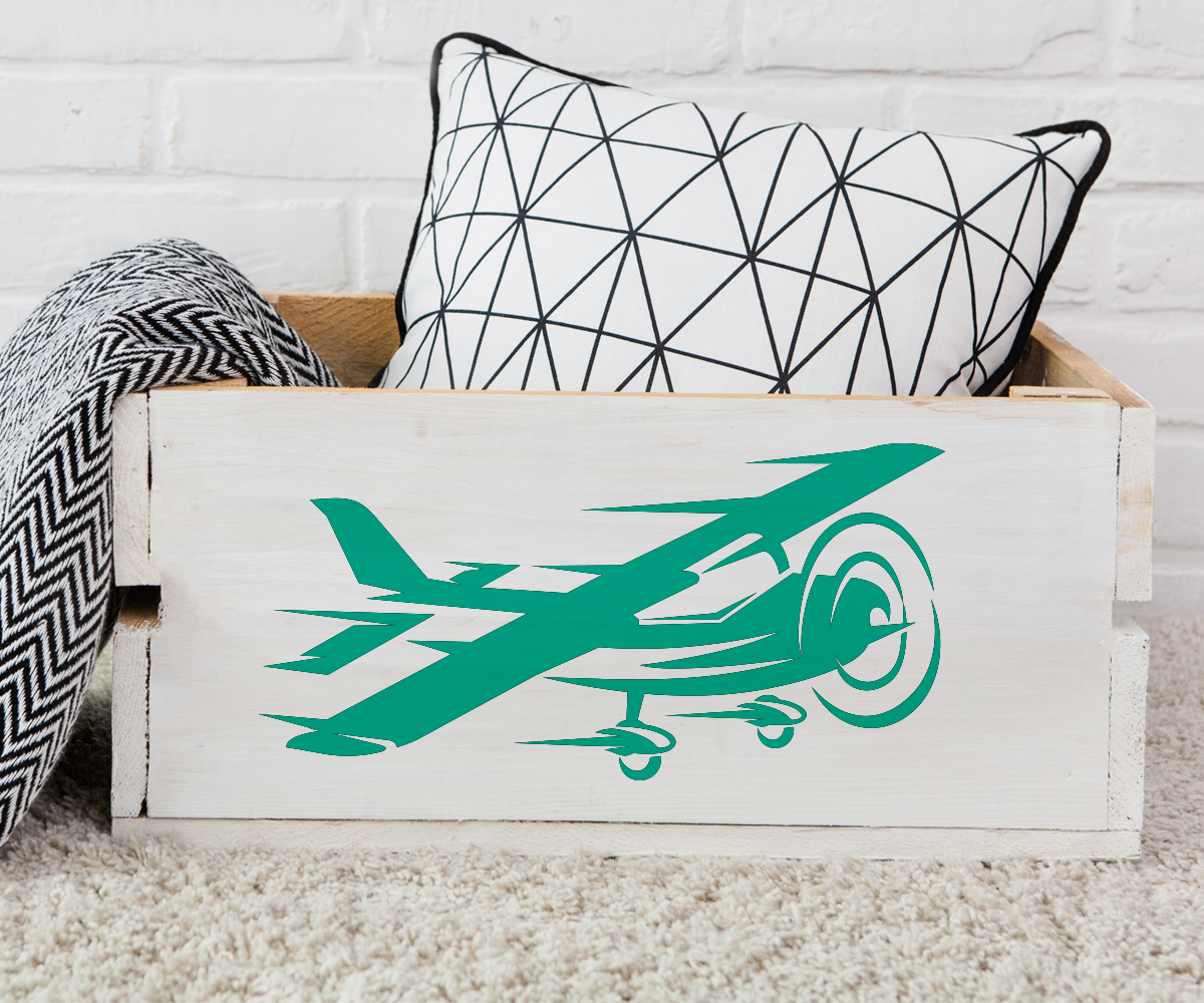 Airplane Stencil - Art and Wall Stencil - Stencil Giant