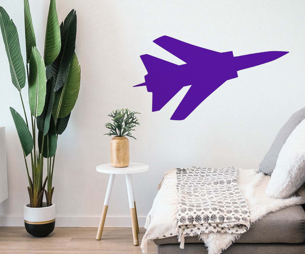Fighter Plane Stencil - Art and Wall Stencil - Stencil Giant