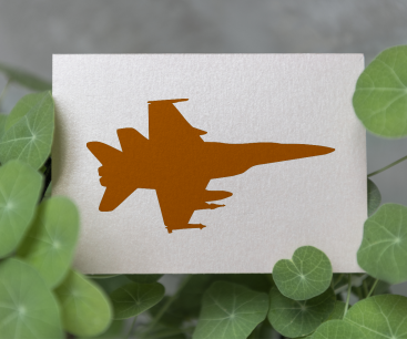 Fighter Plane Stencil - Art and Wall Stencil - Stencil Giant